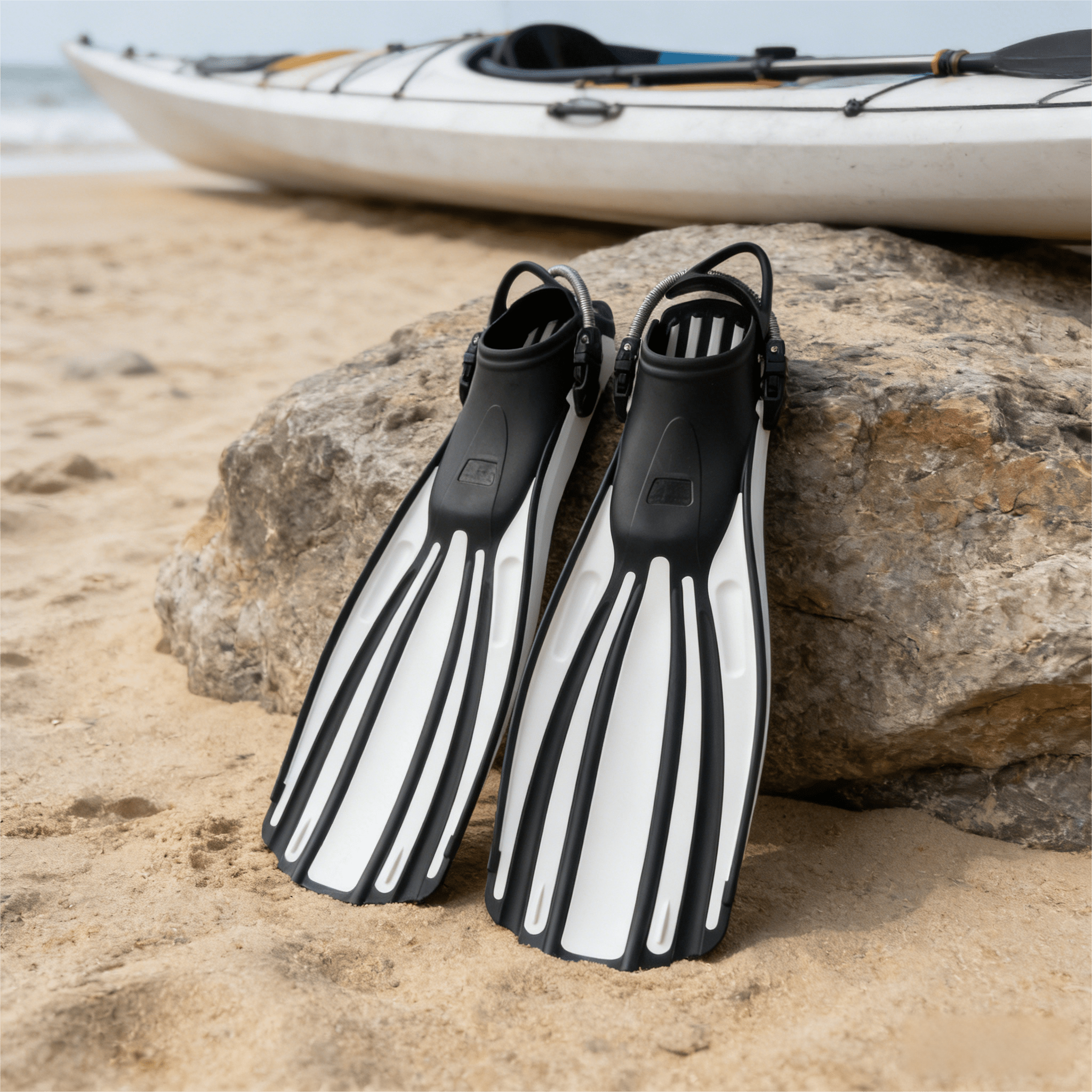 Open Heel Diving Fins - AL800 Adjustable Strap | OEM/ODM Available ...